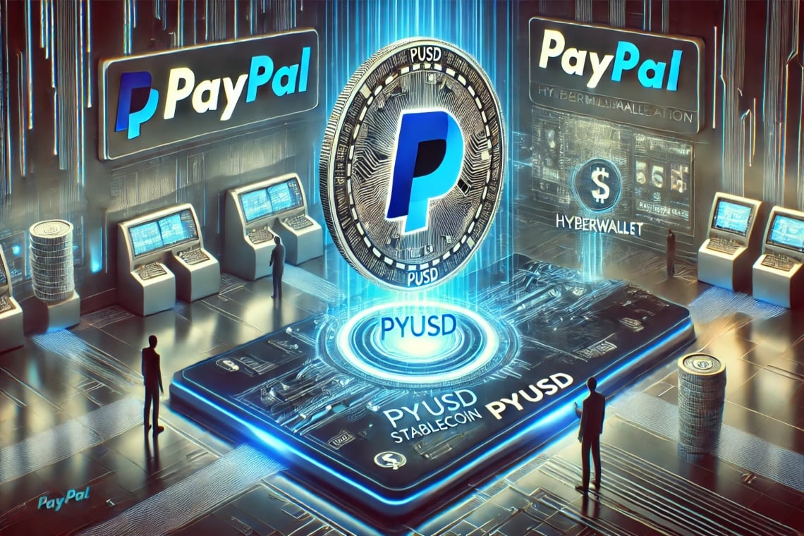 PayPal และการยอมรับ PYUSD: stablecoin กลายเป็นศูนย์กลาง